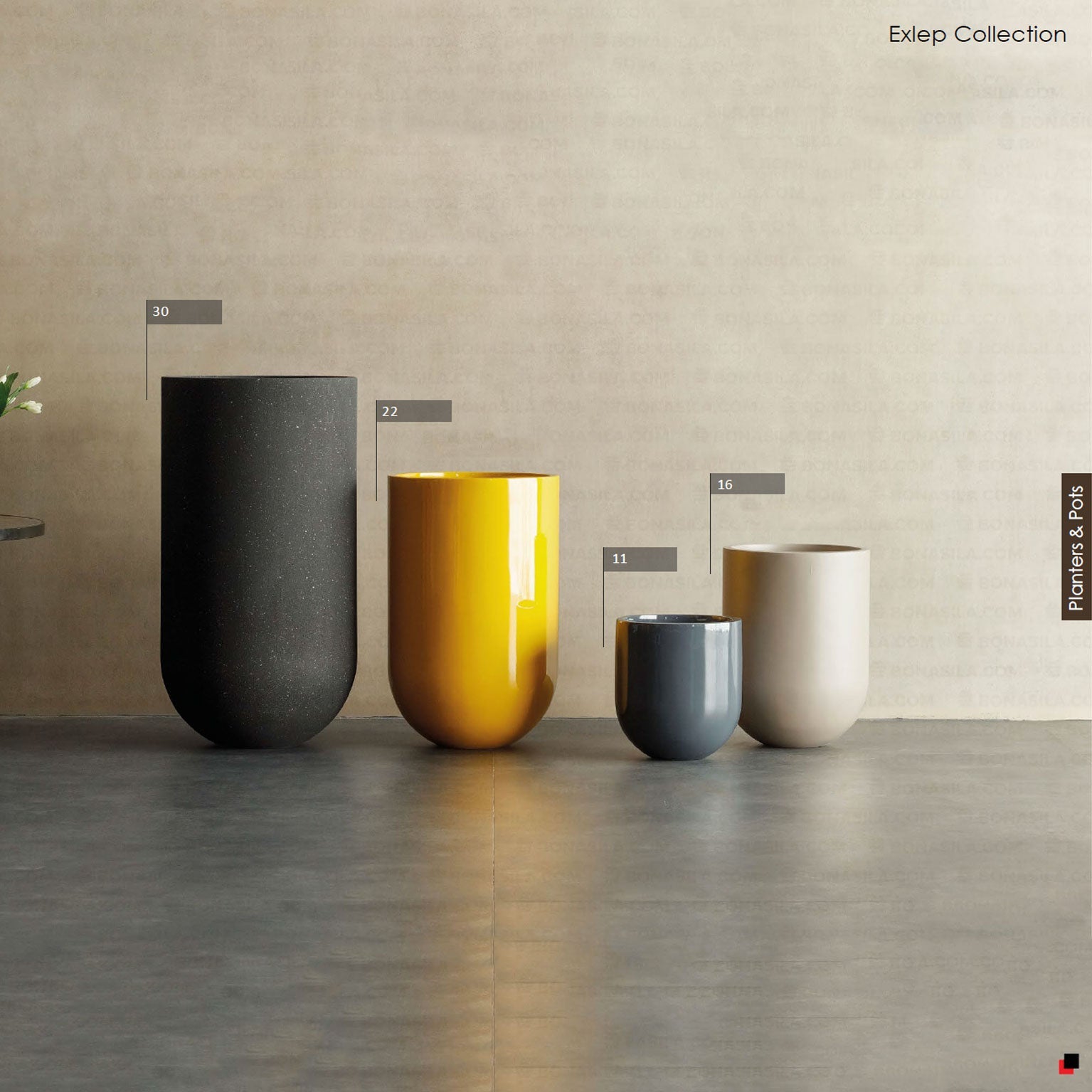 Luxury Planters Exlep Collection for Indoors & Outdoors | Spacio India