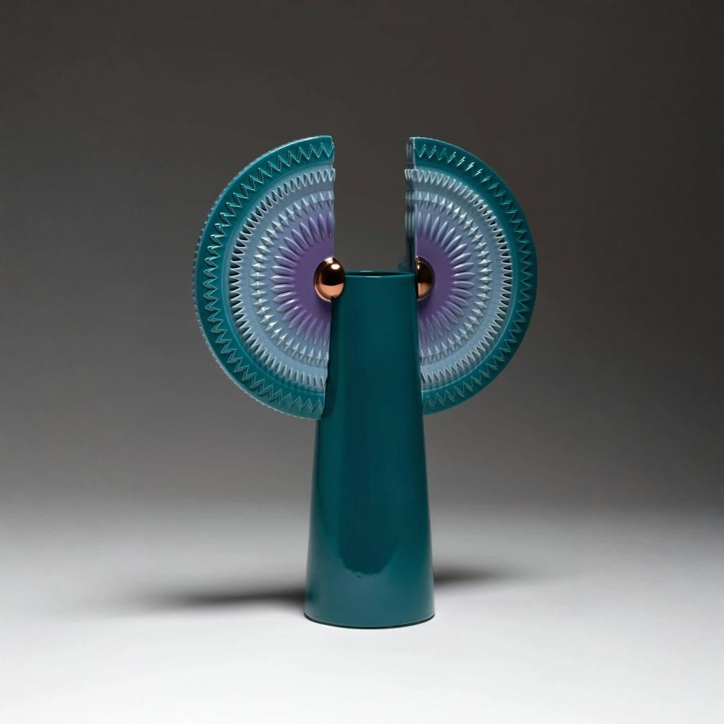 Solardisc Bird Sculptural Vase by Bosa | Spacio