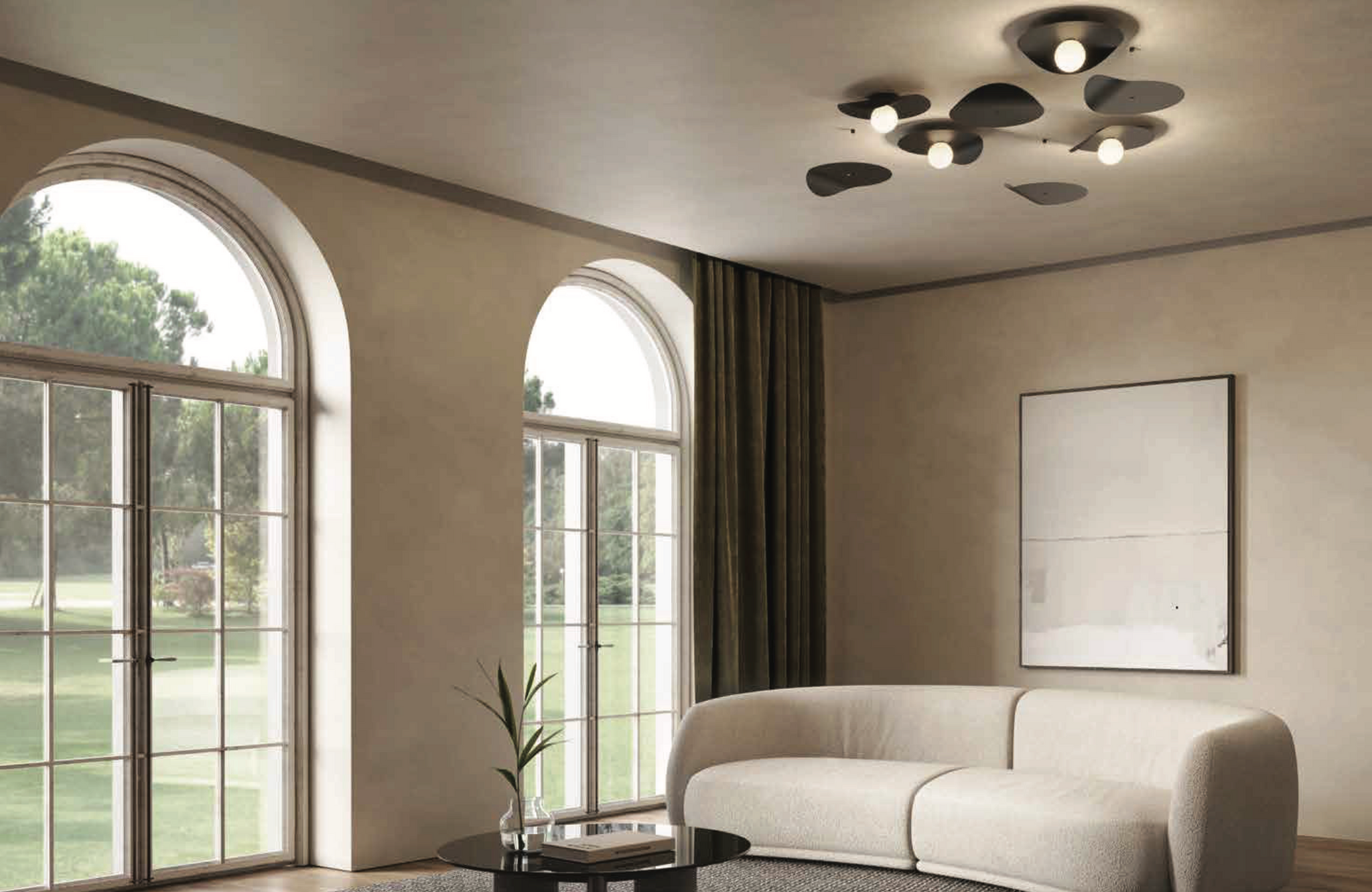 Luxury Decorative Lighitng | KDLN Flow Ceiling Installation | Spacio