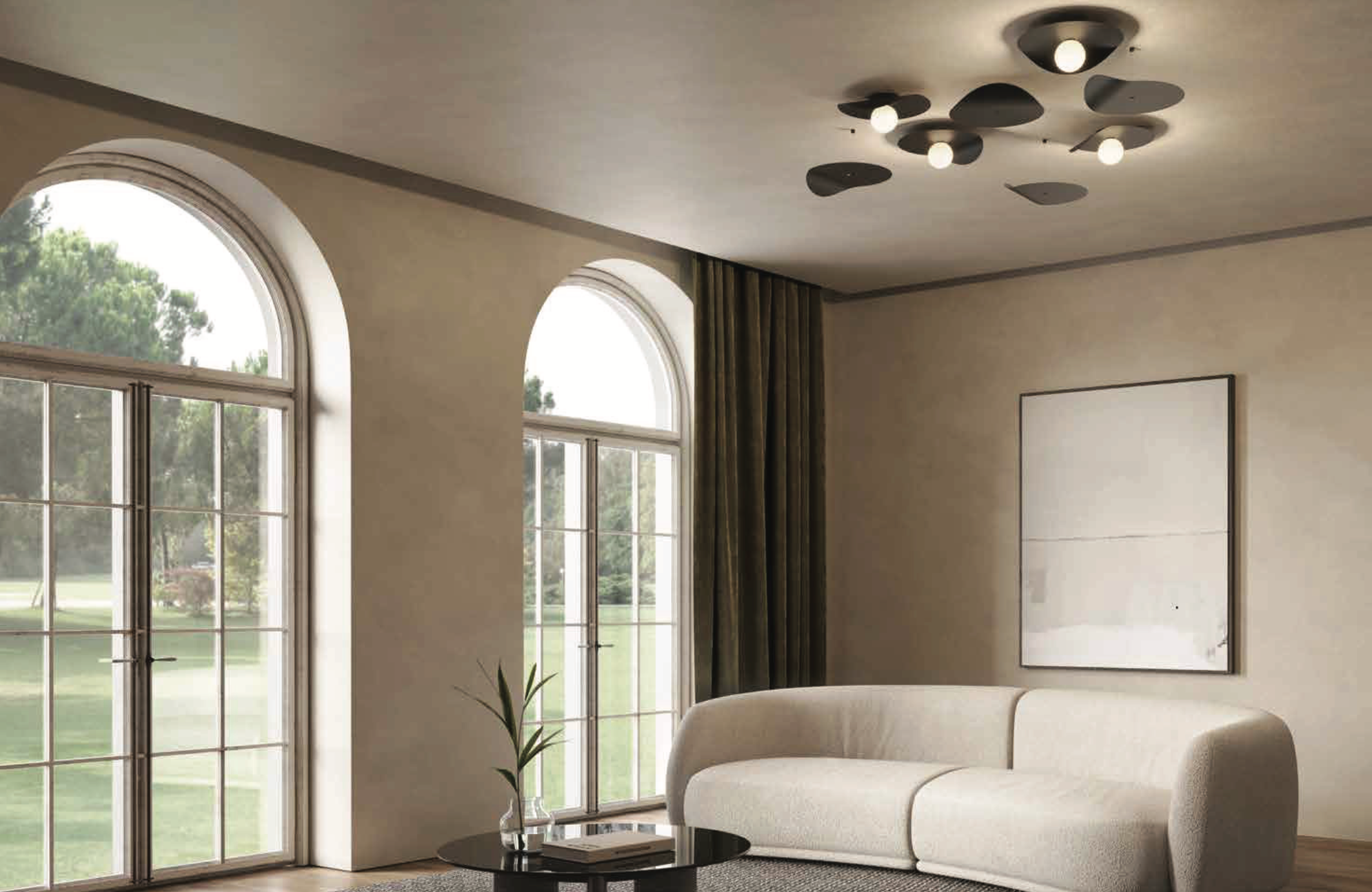 Luxury Decorative Lighitng KDLN Flow Double Height Light | Spacio