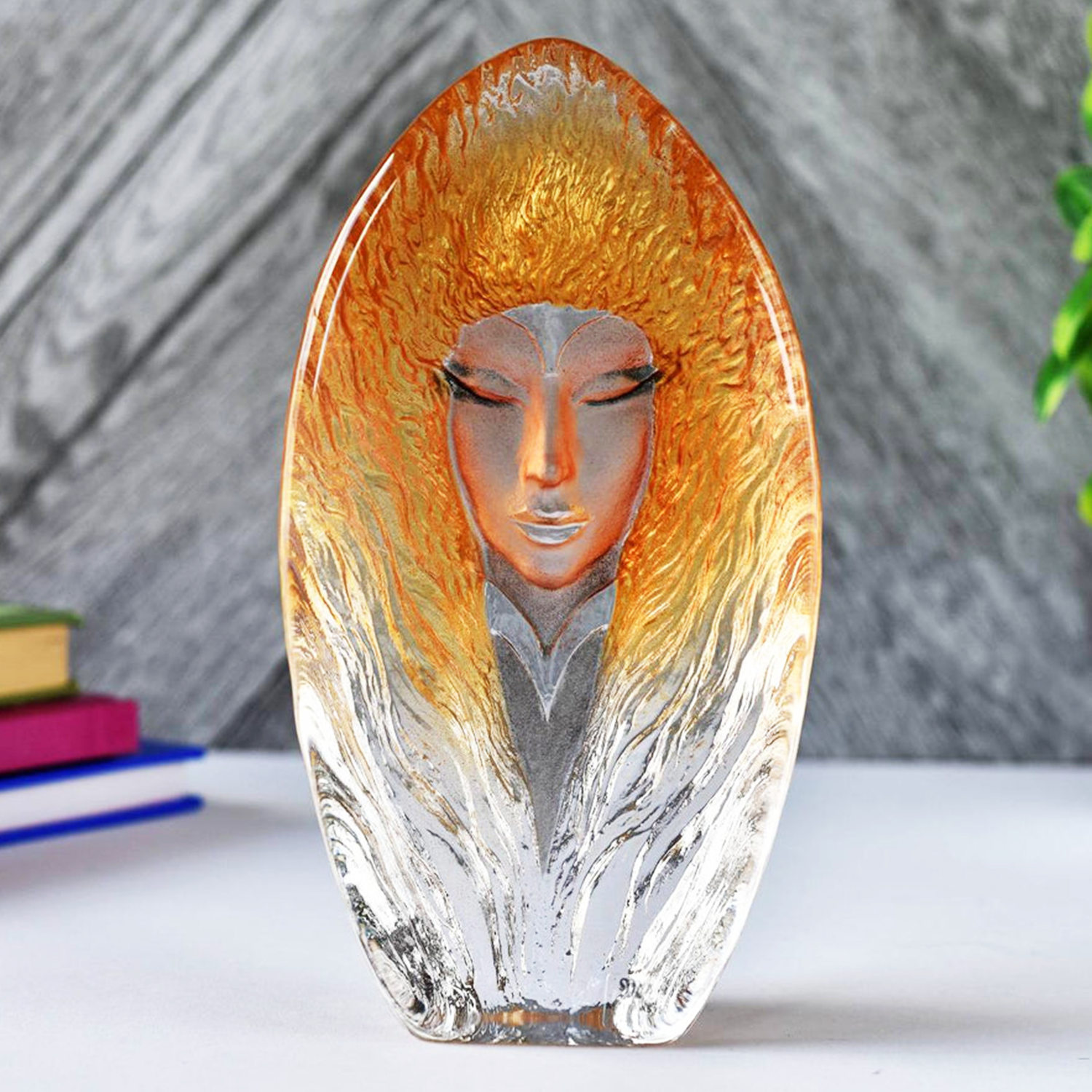 Maleras Luxury Crystal Sculpture 65166 Dawn Gold | Spacio
