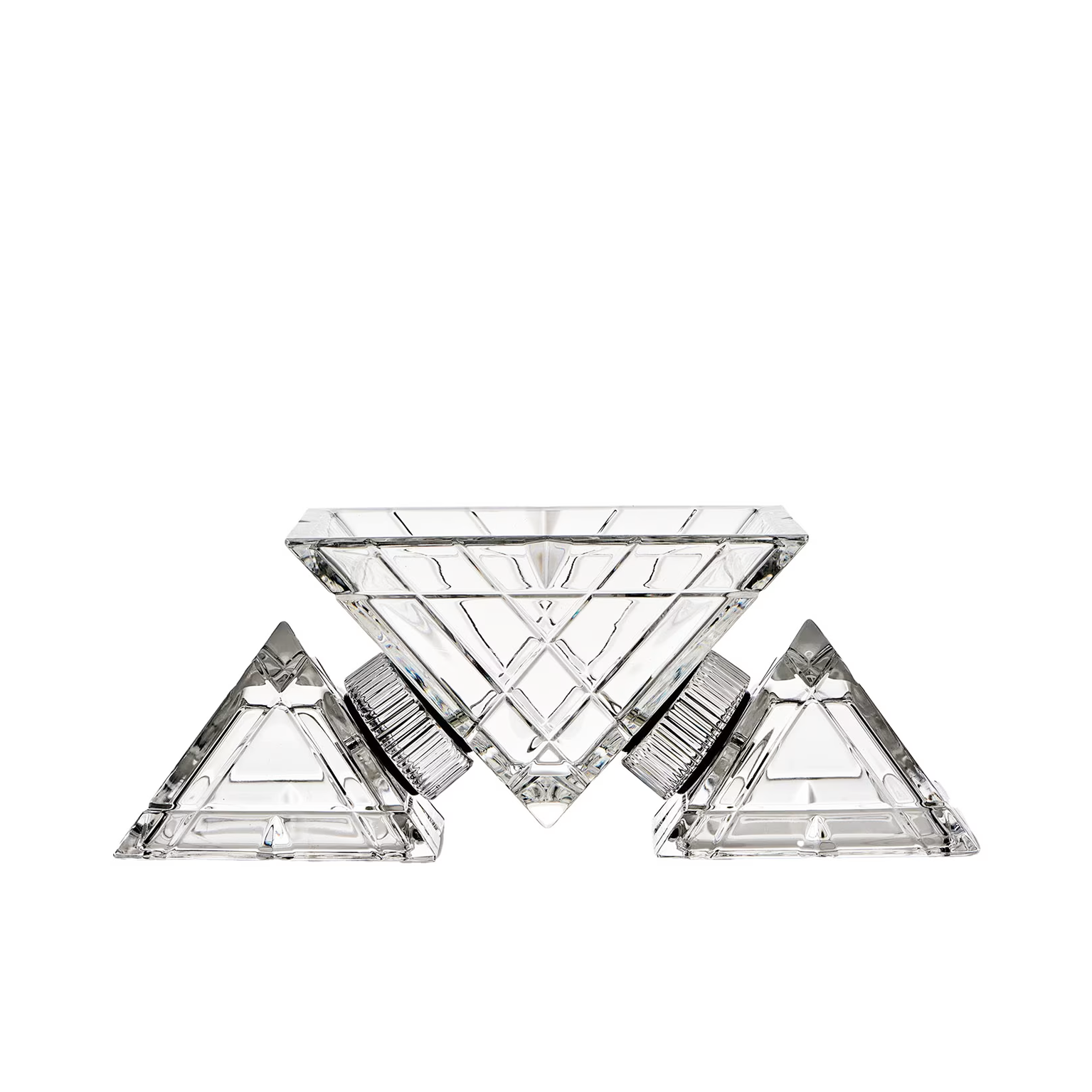 MARIO CIONI : Pyramidion Crystal Large Center piece | Spacio India