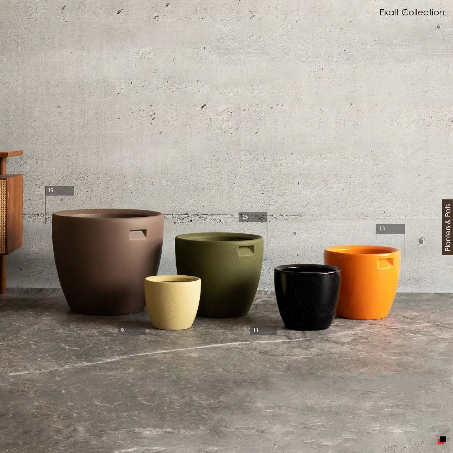 Luxury Planters Exalt Collection for Indoors & Outdoors | Spacio India