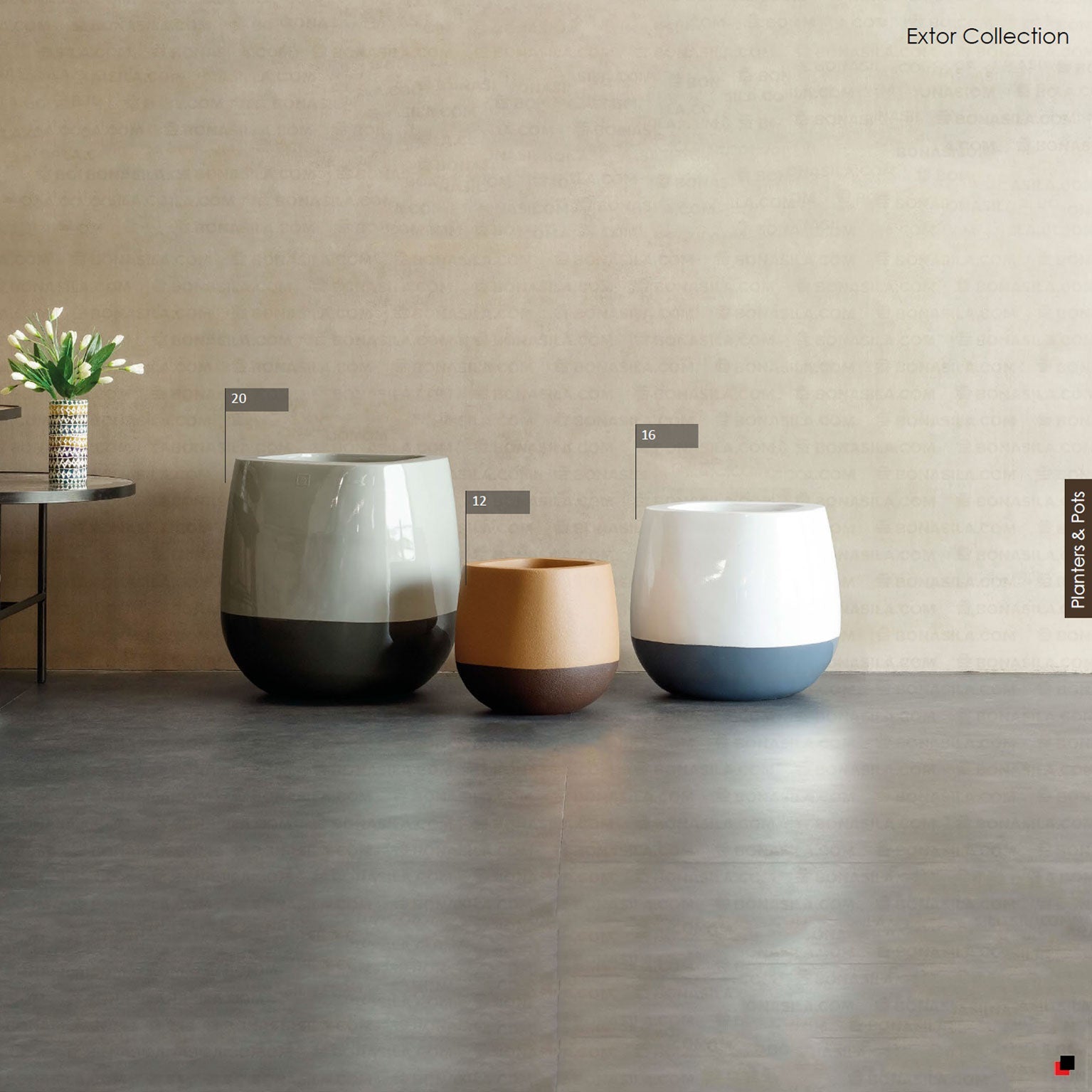 Luxury Planters Extor Collection for Indoors & Outdoors | Spacio India