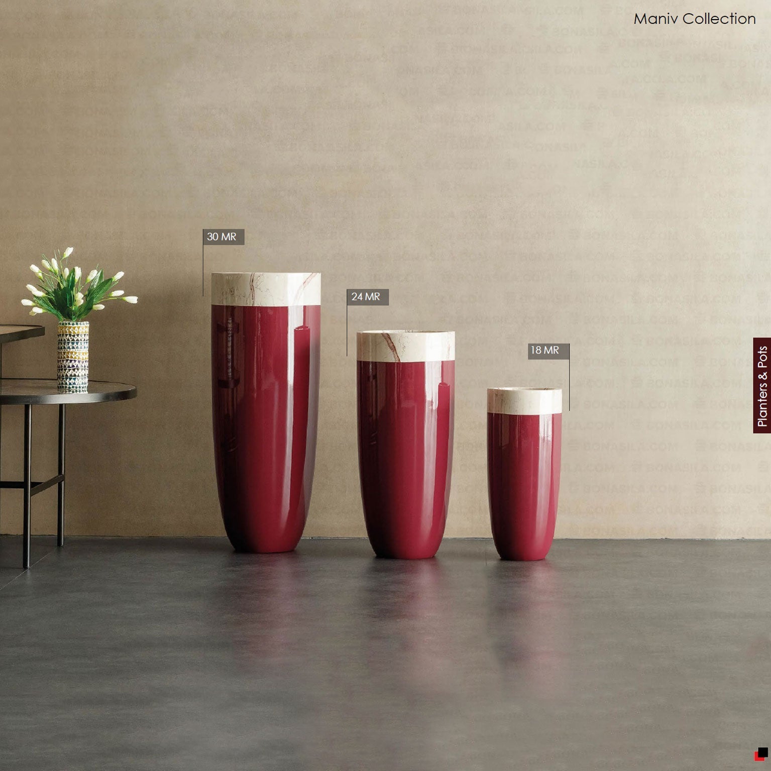 Luxury Planters Maniv Collection for Indoors & Outdoors | Spacio India