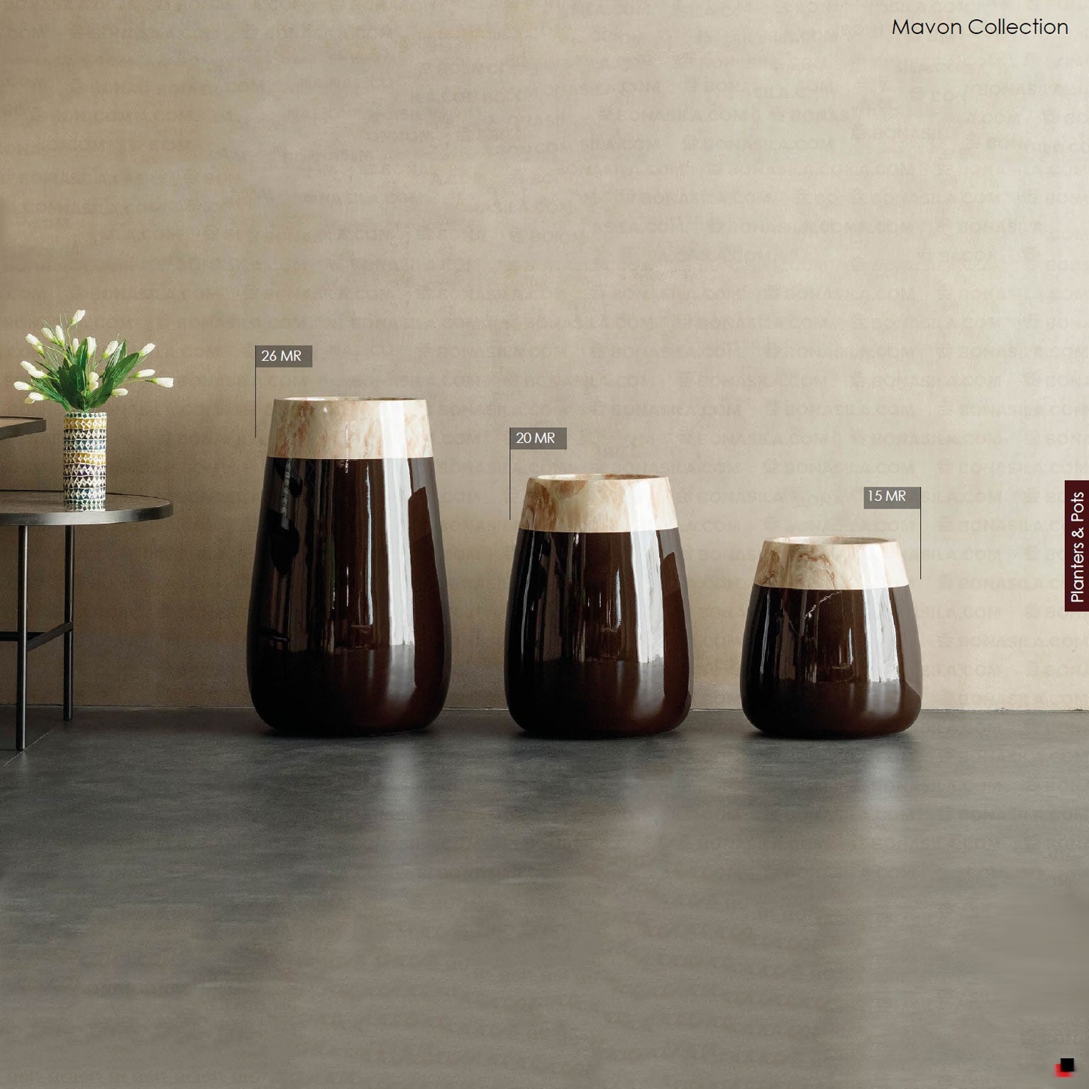 Mavon Planters & Pots for Indoors & Outdoors | Spacio