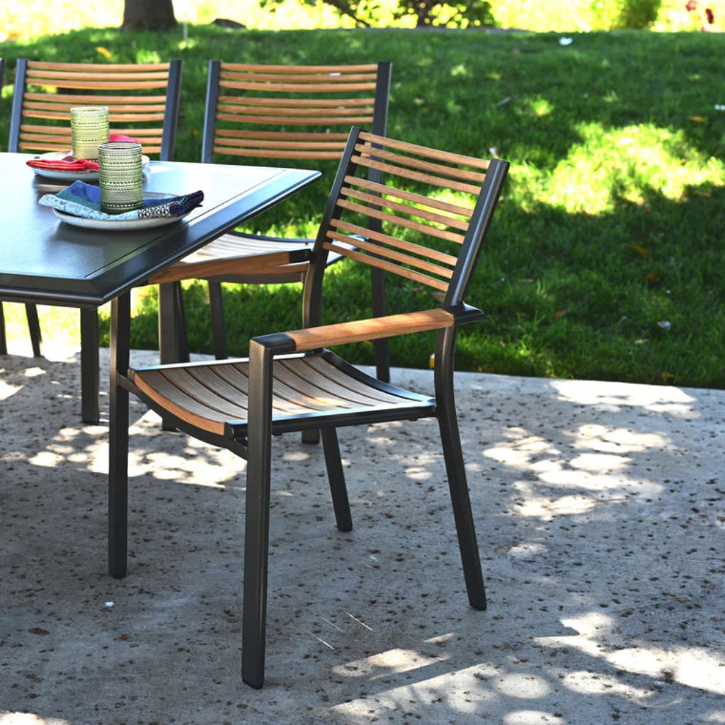 St. Bart Dining Arm Chair Furniture by Les Jardins | Spacio