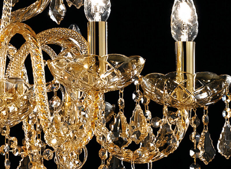 Sylcom Dandolo Venetian Glass Chandelier | Spacio India
