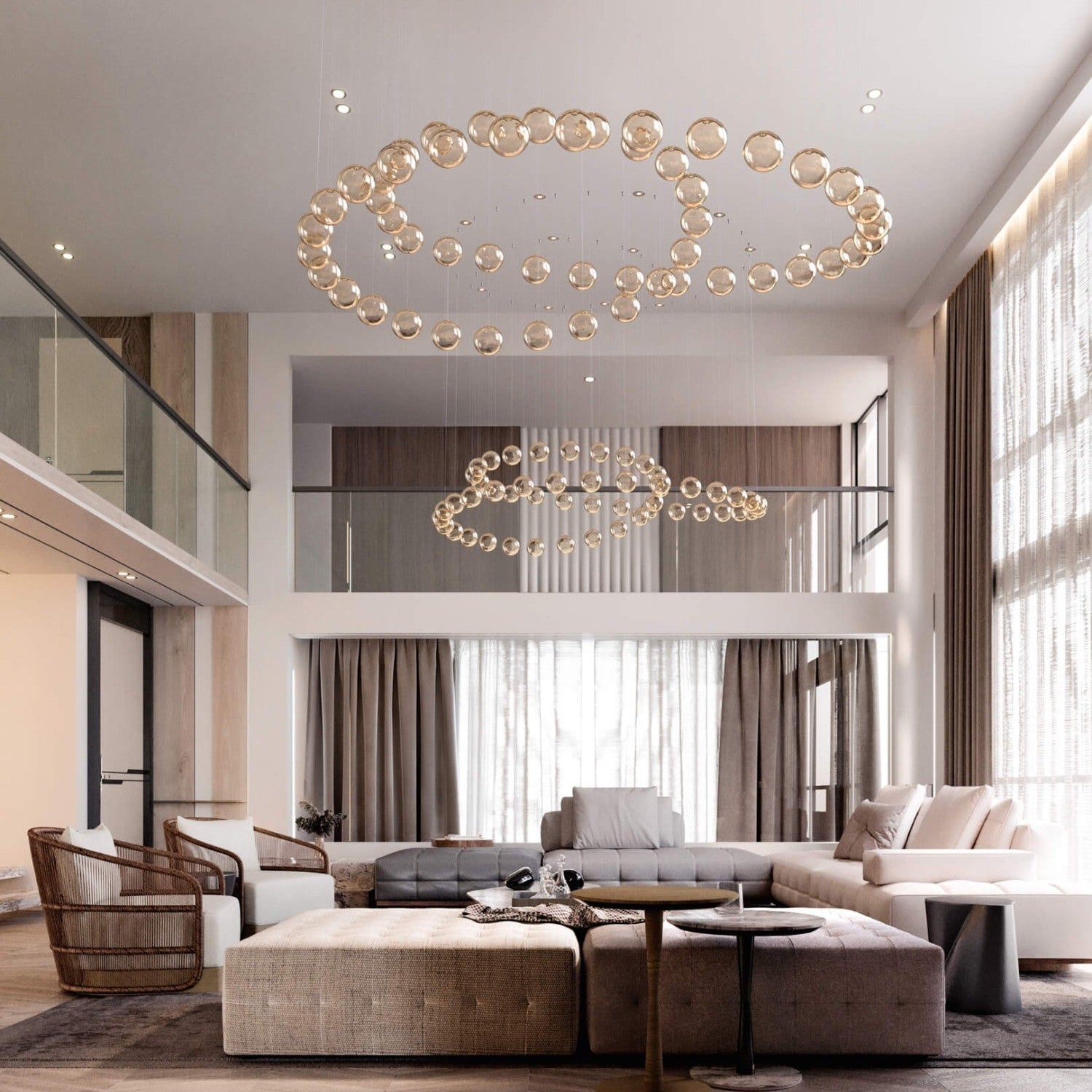 Lila T776 BCD Fluid Art Composition Light by Italamp | Spacio